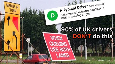 is this queue jumping on dual carriageways and motorways should you