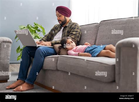 Father Daughter Sleeping On Sofa Hi Res Stock Photography And Images Alamy