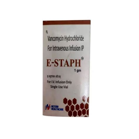 Vancomycin E Staph Injection Strength 1 G At ₹ 400piece In Nagpur
