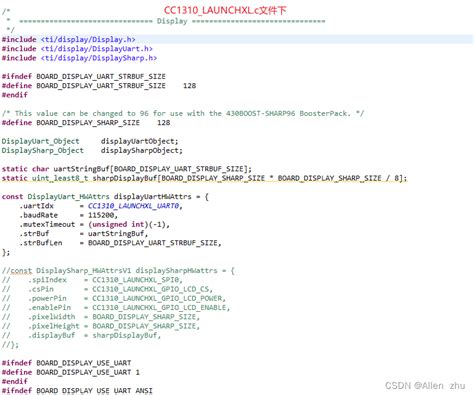 cc1310学习——点灯 cc1310开发教程 csdn博客