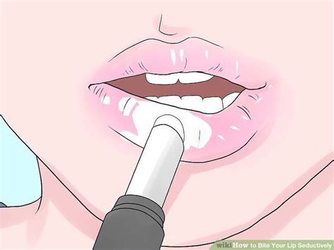 How To Bite Your Lip Seductively 10 Steps With Pictures