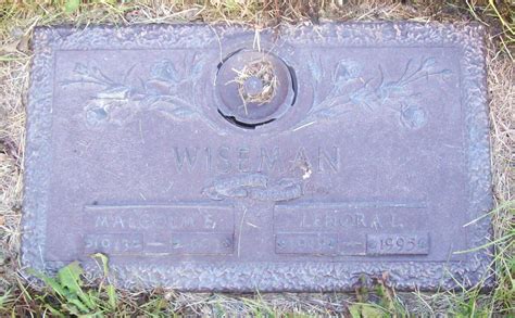 Malcolm E Wiseman 1913 1993 Find A Grave Memorial