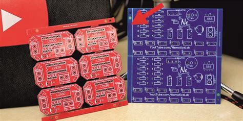 How To Panelize Pcb Pcb Panel Nematicslab More Pcbs For Less