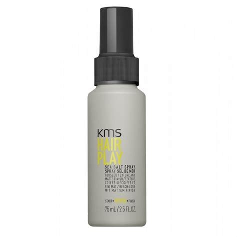 Kms Hairplay Sea Salt Spray 75ml Travel Size Hairshoppro