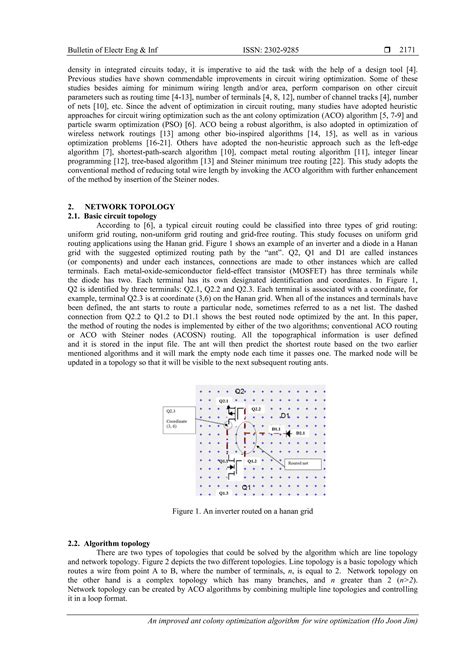 An Improved Ant Colony Optimization Algorithm For Wire Optimization Pdf