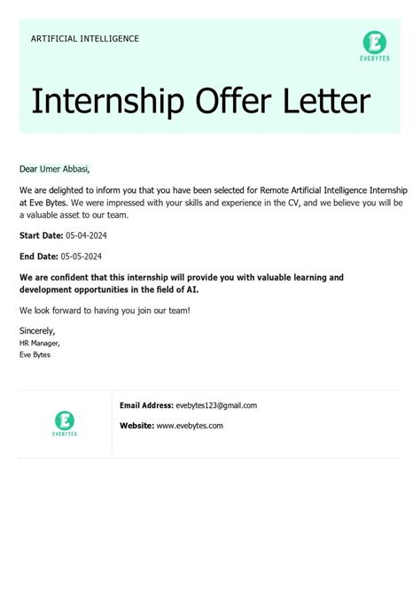 Umer Abbasi On Linkedin Ai Innovation Evebytes Internship