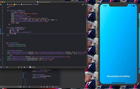 Im Trying To Add The Uiimageview “symbol” To The View But For Some