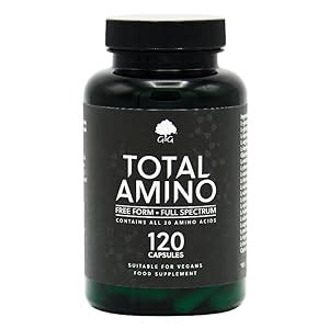 Total Amino | Full Spectrum Amino Acids Capsules | BCAA | Free Form ...