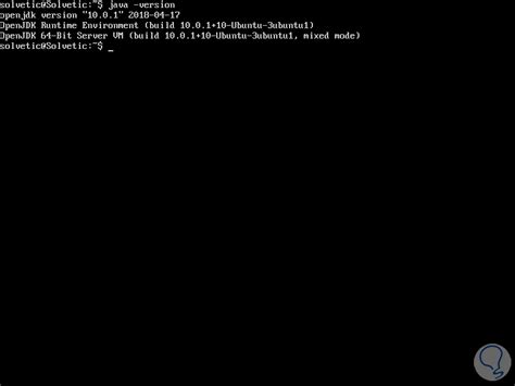 Cómo instalar Java con comando APT en Ubuntu Solvetic