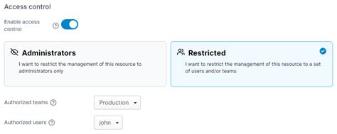 Access Control Portainer Documentation