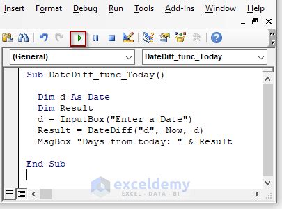 How To Use VBA DateDiff Function In Excel Examples ExcelDemy
