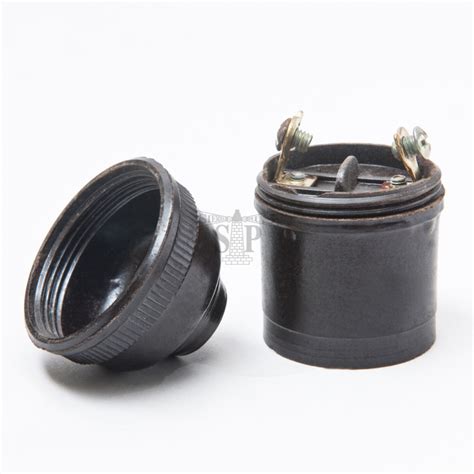 218 E27 Lamp Holder Socket Light Bulb Holder Black