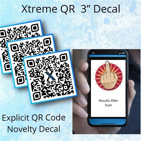 Funny Prank Qr Code Decal 3” Decal Tiktok Shop