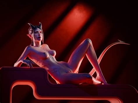 Rule 34 3d 3d Render Azrael Tav Baldurs Gate Baldurs Gate 3 Female Only Naked Naked Female