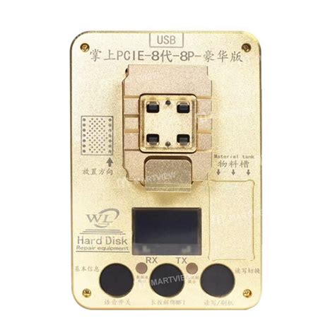 Original WL MINI Size PCIE NAND Flash IC Programming Tool NAND Test Fixture For IPhone 8 8Plus