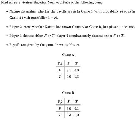 Nash Equilibrium Equation