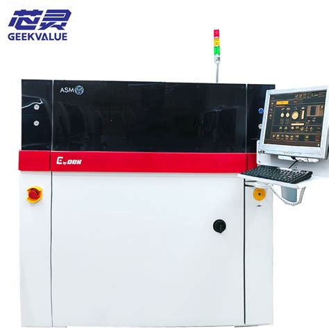 Smt Assembly Line Asm E By Dek Supplier Solder Paste Screen Printer