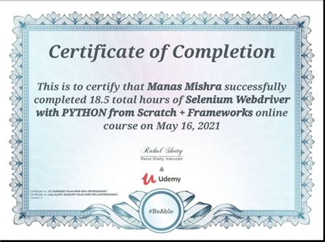 Python Seleniumwebdriver Automationtesting Pytest Udemycourse