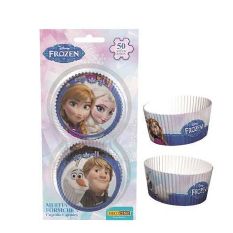 Замръзналото кралство форми за мъфини Frozen 50 броя
