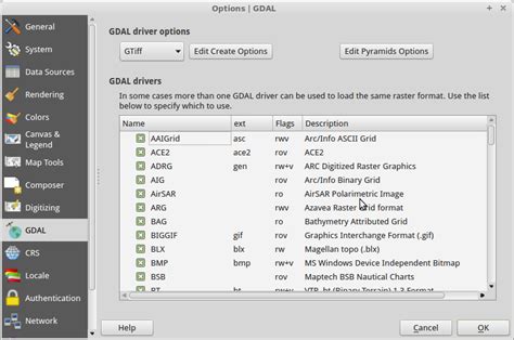 Geotiff Tiff Map Formats Supported By Qgis Geographic Information