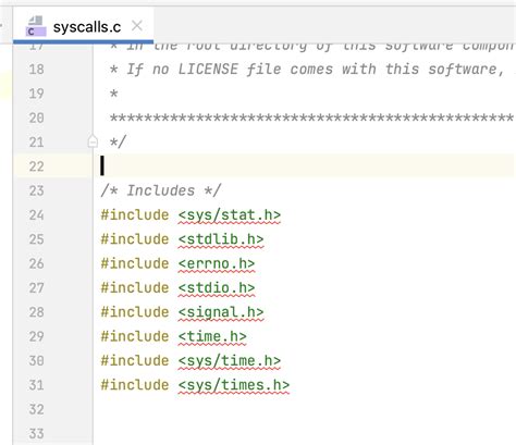 While Building A Project In Clionit Error For Sys