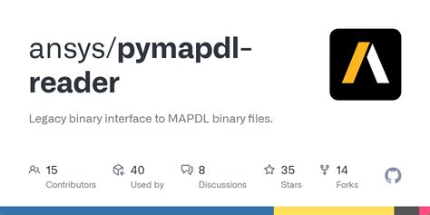 Github Ansyspymapdl Reader Legacy Binary Interface To Mapdl Binary Files