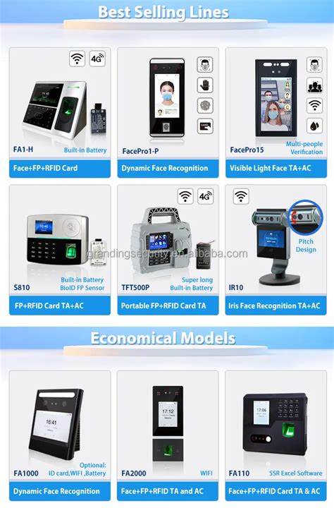 ZK MB10 Facial Recognition Time Recording System With SSR