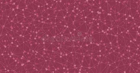 Low Polygonal Mesh Computation Art Background Illustration Stock Vector