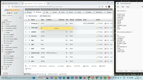 89 pos part18 create database tables youtube