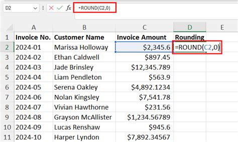 6 Ways To Round To The Nearest Whole Number In Microsoft Excel How To Excel