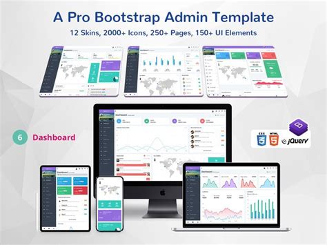 Admin Dashboard UI Kit On Tumblr
