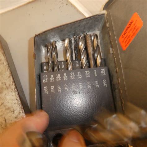 Lot 150 Assorted Drill Bits Taps And Accessories Norcal Online