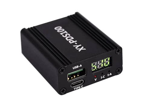 Modul Rychlonabíjení Xy Pds100 100w 2x Usb S Displejem Laskakit