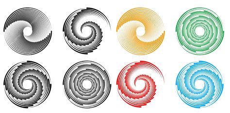 Premium Vector Set Design Elements Symbol Editable Halftone Frame Dot Circle Pattern On White