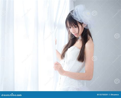 Stile Giapponese Di Signora Sexy Della Ragazza Immagine Stock