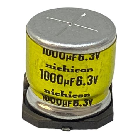 1000uf 63v Smd Aluminum Electrolytic Capacitor Nichicon 105x10mm