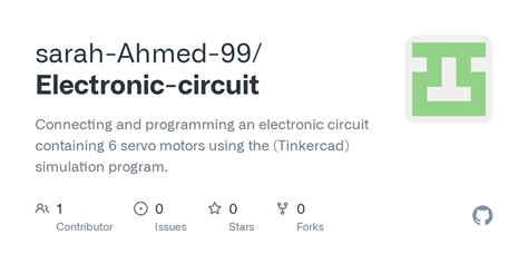 Github Sarah Ahmed 99 Electronic Circuit Connecting And Programming An Electronic Circuit