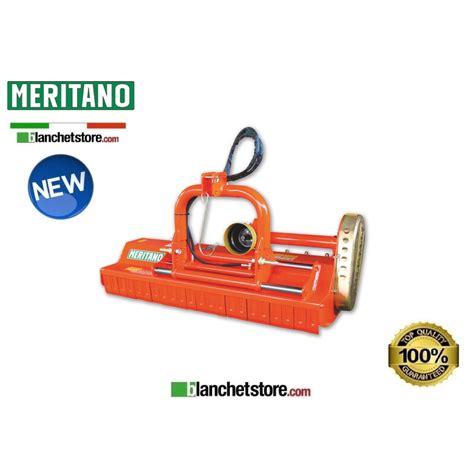 Broyeur Avec DÉplacement Hydraulique Meritano Tms 120 Pour Tracteur 35