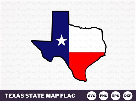 Texas Map Flag SVG Files United States Of America Vector Files Texas Vector Files Texas Shape