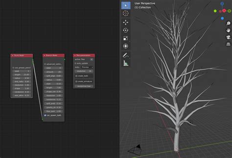 Blender How To Create A Tree With The Free Add On Modular Tree Addon STYLY