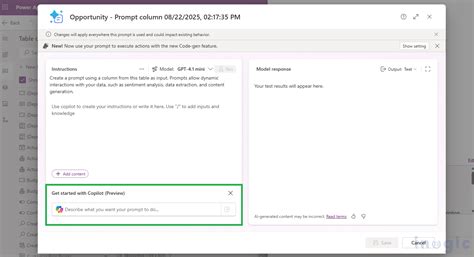 How To Use Copilot Custom Prompts And Ai Builder In Dynamics 365 Sales Microsoft Dynamics 365