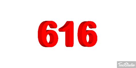 616 Number Animated  Logo Designs