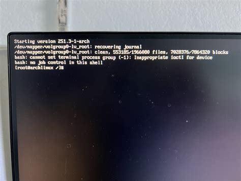 my system seems to completely reject linux all of a sudden