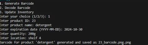 Siddharth Patil On Linkedin Python Barcode Inventorymanagement Pil