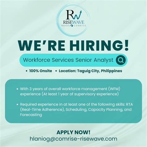 Hiring Onecomrise Hiring Workforce Workforceservices