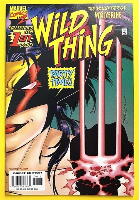 Wild Thing 1 Wolverines Daughter 1999 B2 Comic Books Modern Age Marvel Superhero Hipcomic