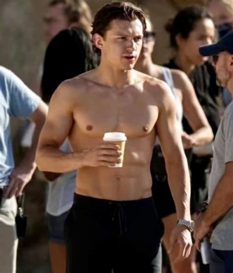 Tom Holland Shirtless Alan Ilagan