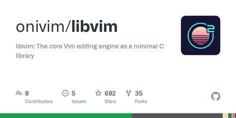 GitHub Onivim Libvim Libvim The Core Vim Editing Engine As A Minimal C Library