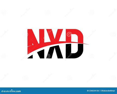 Nxd Letter Initial Logo Design Vector Illustration Stock Vector Illustration Of Letter
