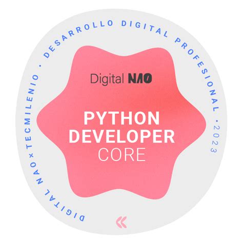 Python Developer Core Credly Python Developer Core Credly